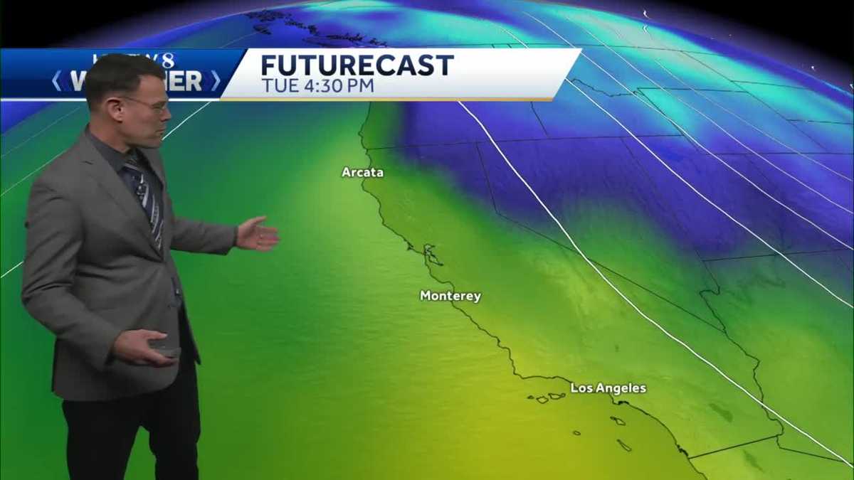 KSBW 8 Weather for November 27