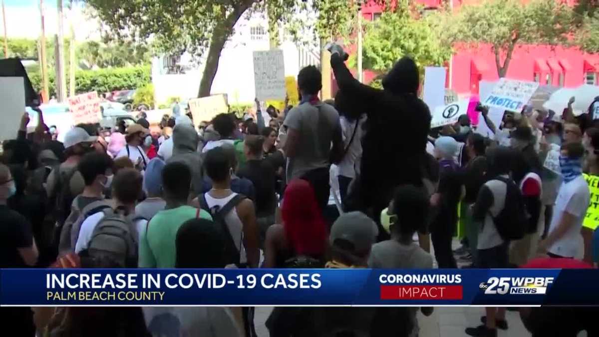 Protesters urged to practice social distancing