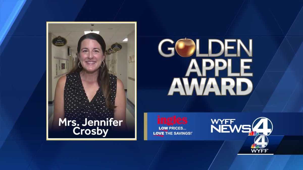 Golden Apple Award Winner: Mrs. Jennifer Crosby