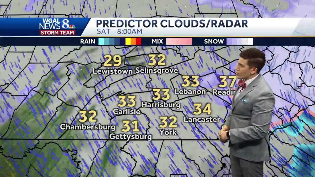 NWS winter weather advisory in effect for some Pa. counties