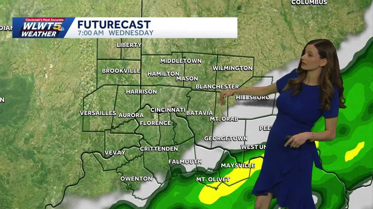 Lots of sun this week in Cincinnati; one rain chance