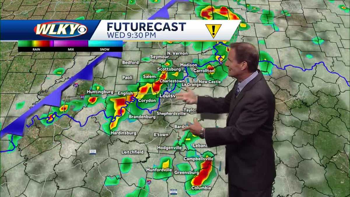 Impact weather this evening, beautiful tomorrow