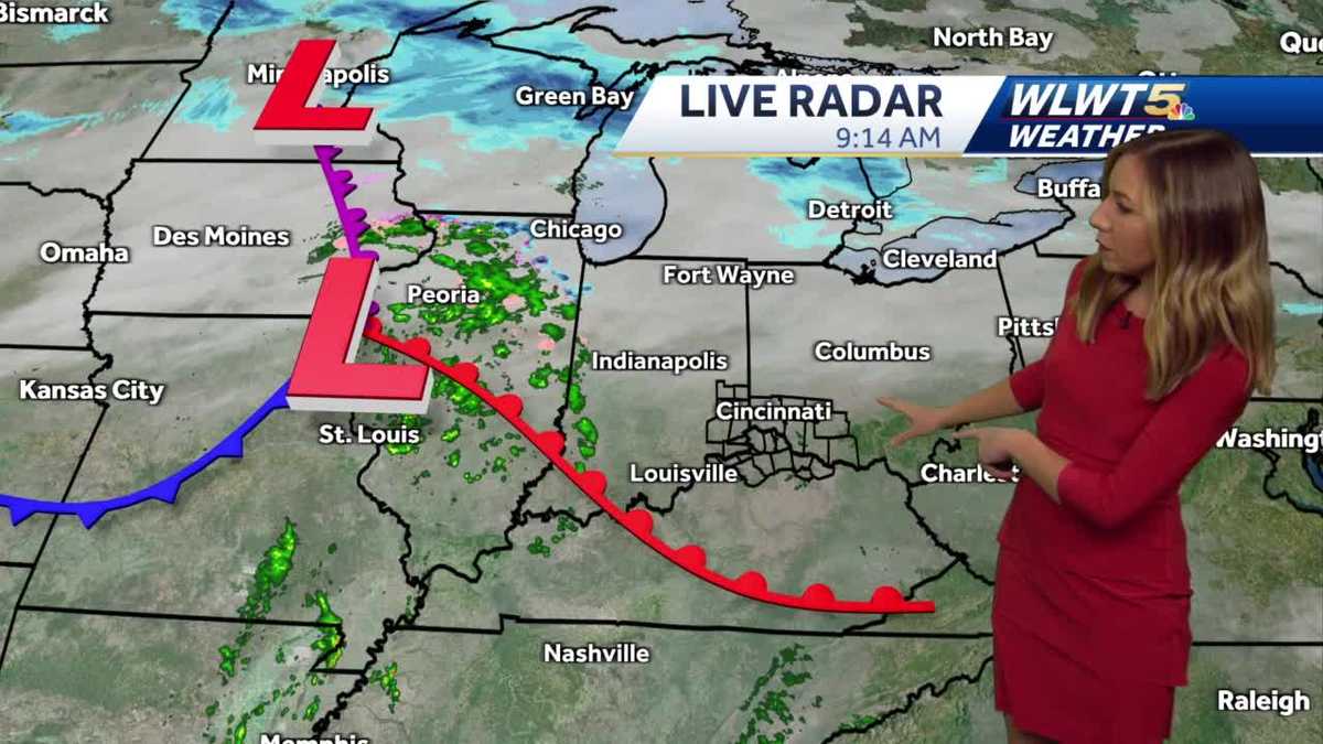 Strong cold front brings big change
