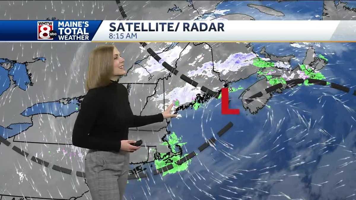 Nor'easter continues to produce light rain and snow