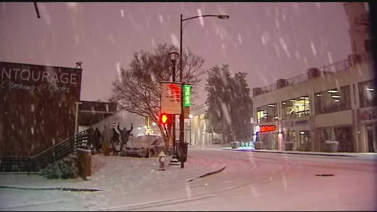 Mandy Gaither is in Clemson for the latest on the winter weather