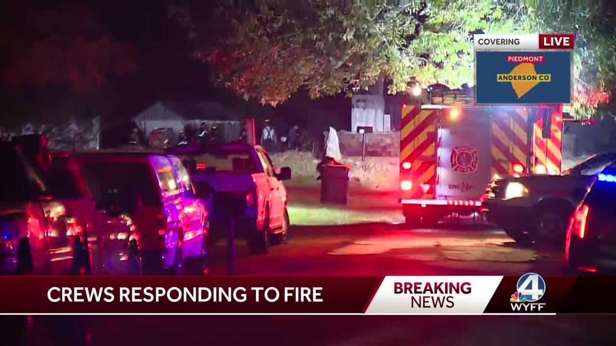 Anderson County crews responding to structure fire