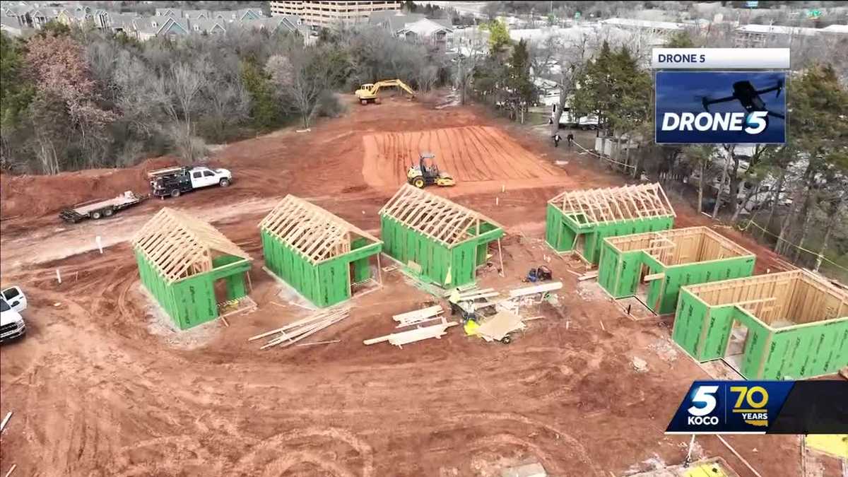 Construction starts at Oklahoma nonprofit to build more tiny homes