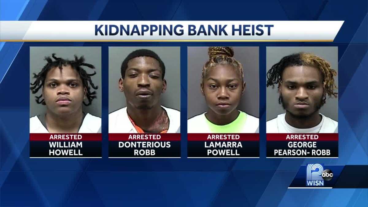 Police: Mom, kids kidnapped, held captive before bank robbery