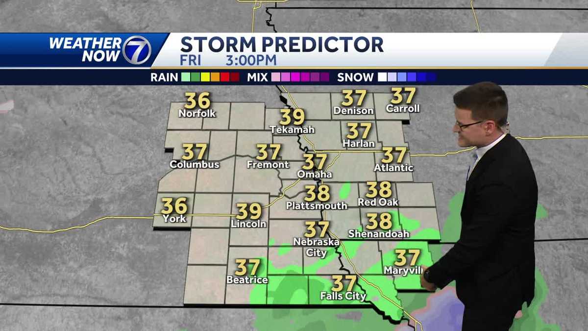 Omaha morning weather forecast for Friday, December 1