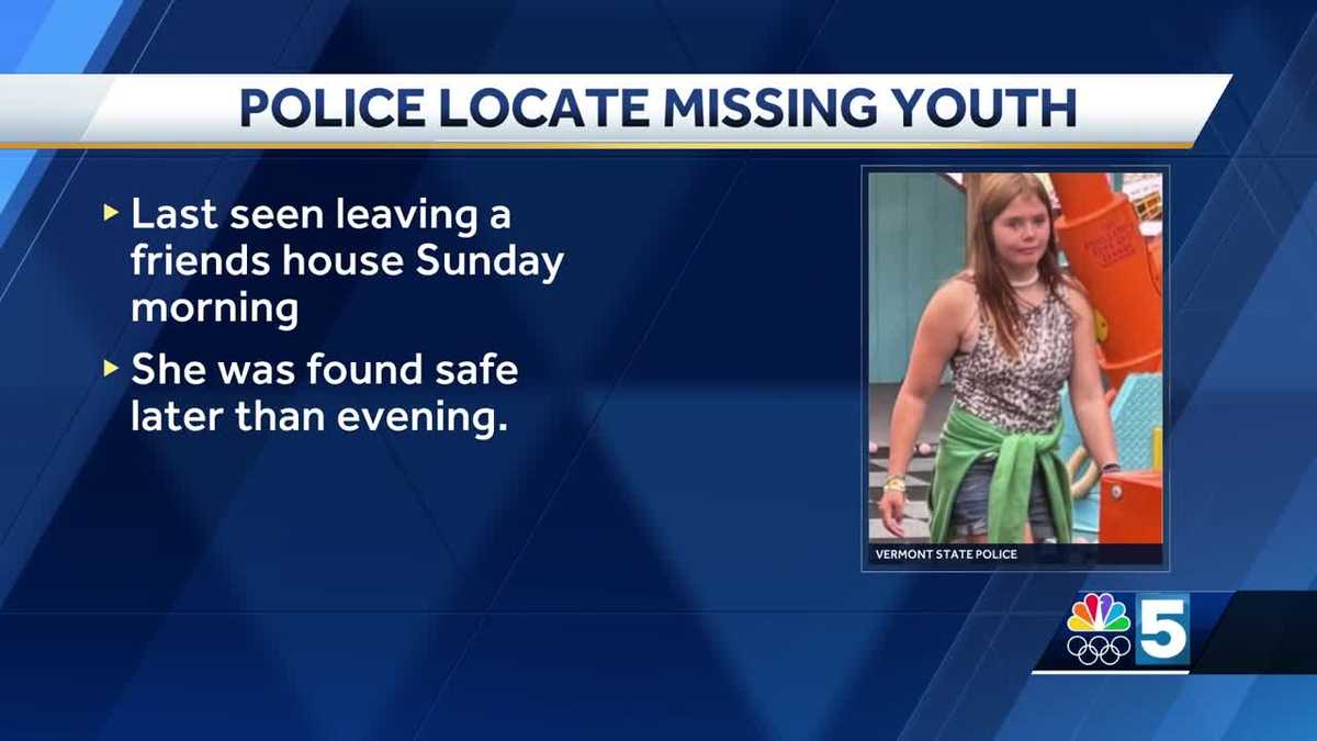 Missing girl in Northeast Kingdom found safe