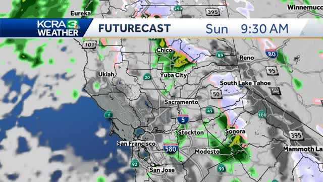 Cool unsettled weather in the forecast over the next few days