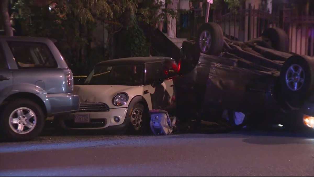 Woman arrested, then released in Back Bay crash that killed couple