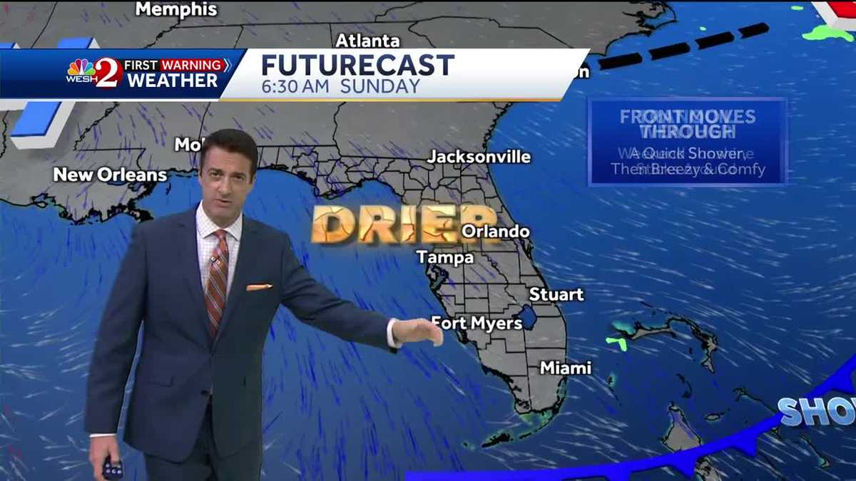 Nice weather through the weekend!