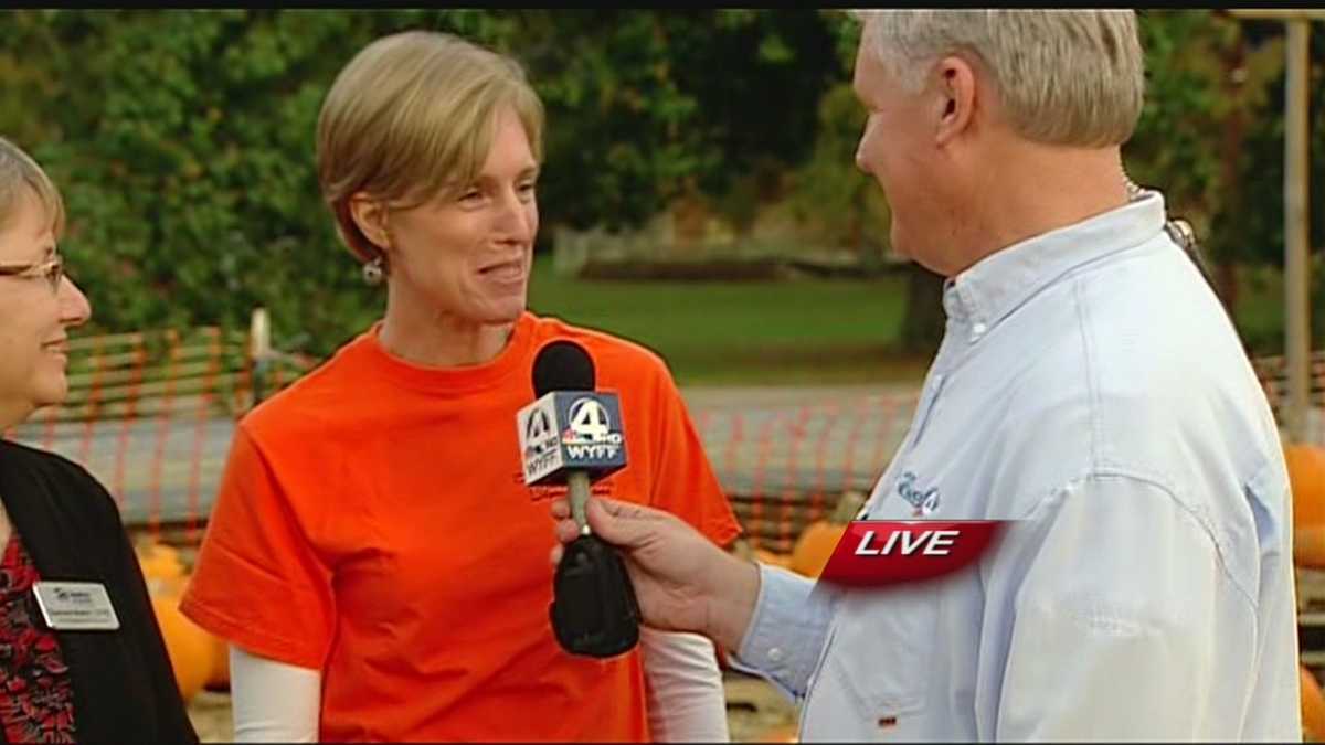 John Cessarich goes on the road to the Holy Cross Pumpkin Patch
