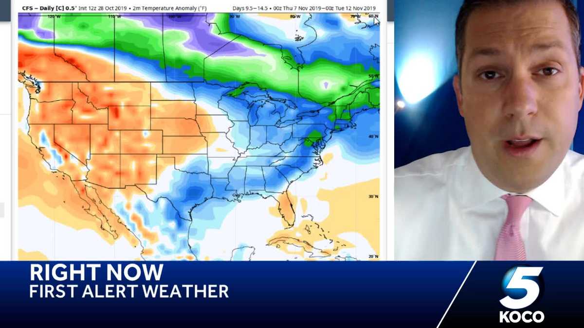 It's cold now. But November looks way different