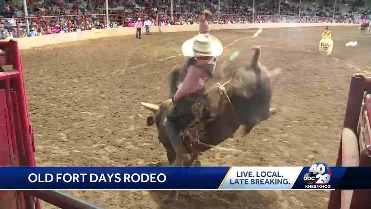 Old Fort Days Rodeo brings thrills to Fort Smith