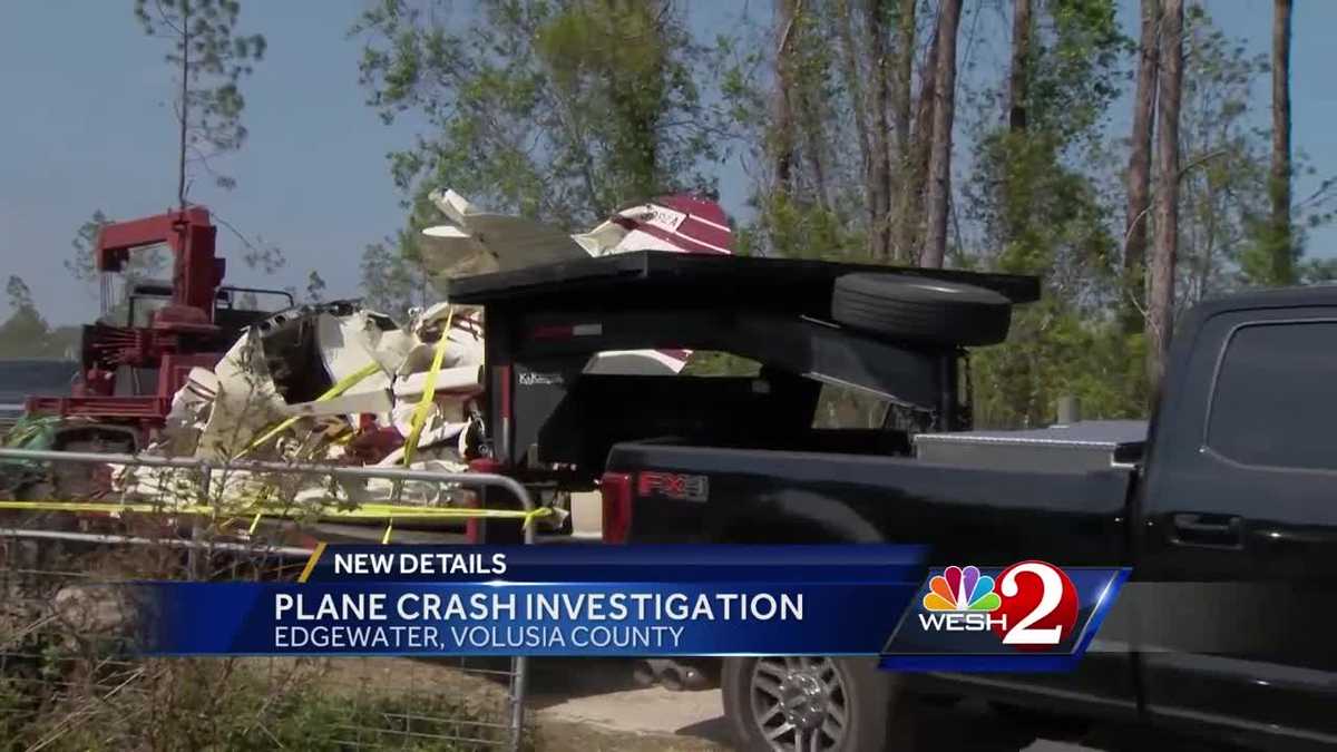 NTSB removes wreckage from Edgewater plane crash for investigation
