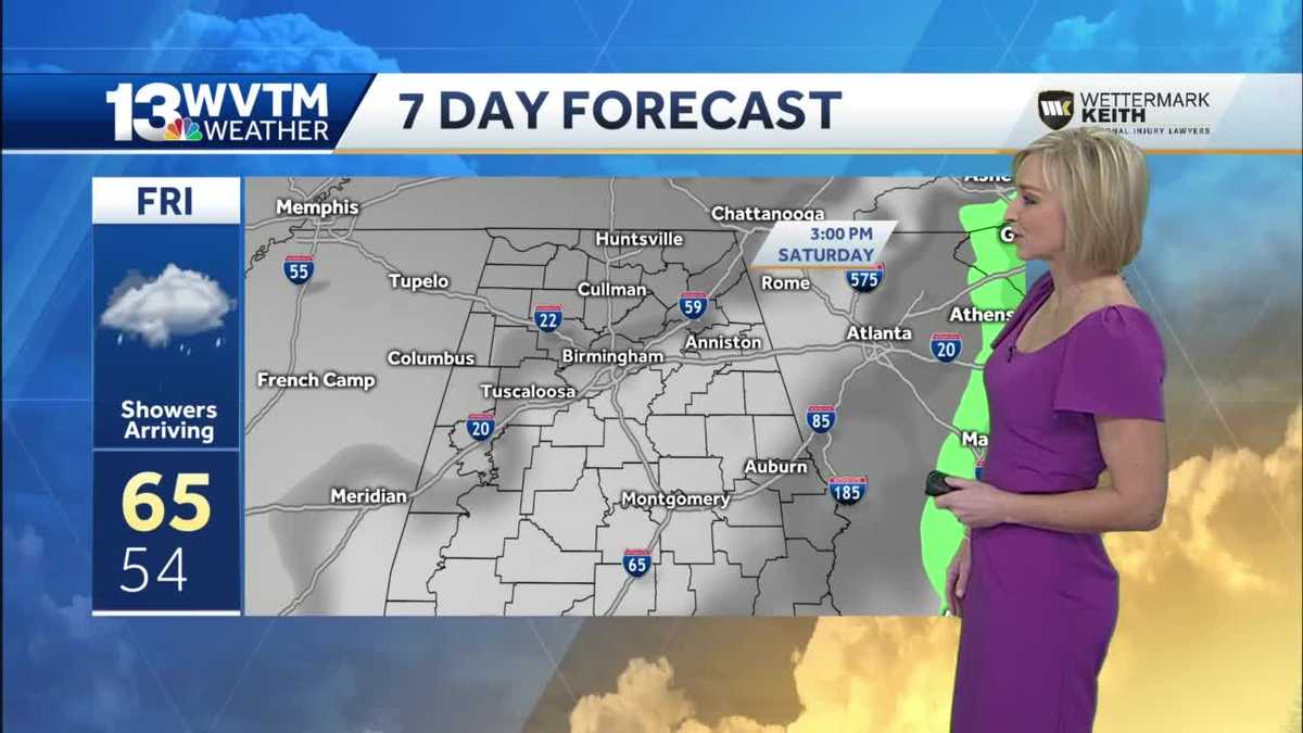Warmer weather on the way, rain later this week