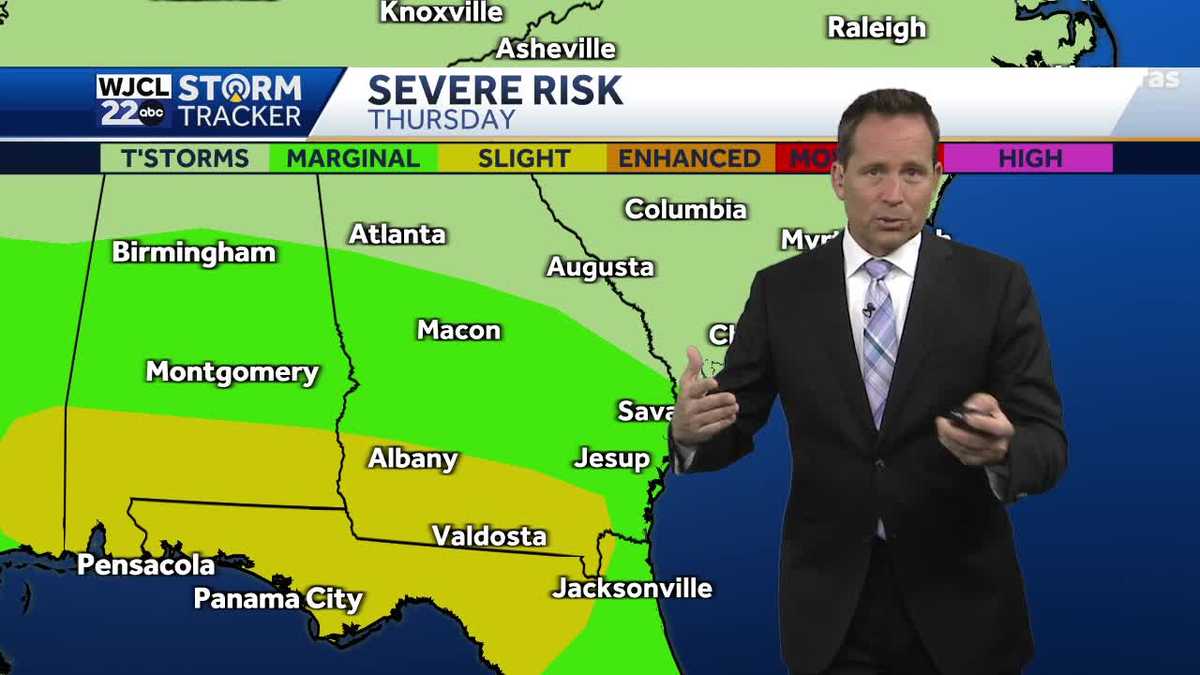 Savannah: Tracking the next round of severe thunderstorms