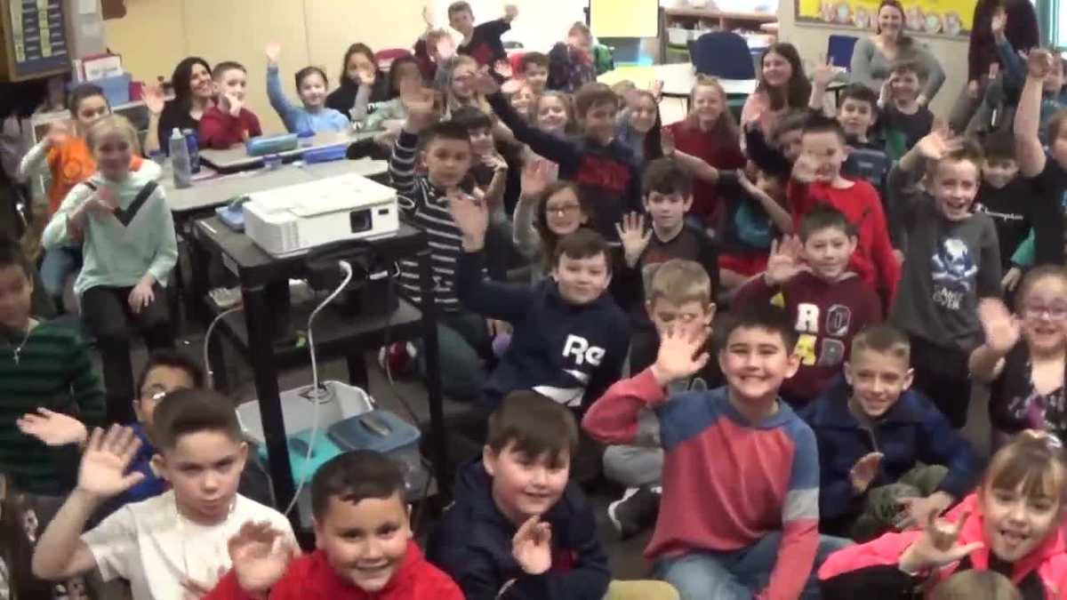 School visit: Barka Elementary in Derry