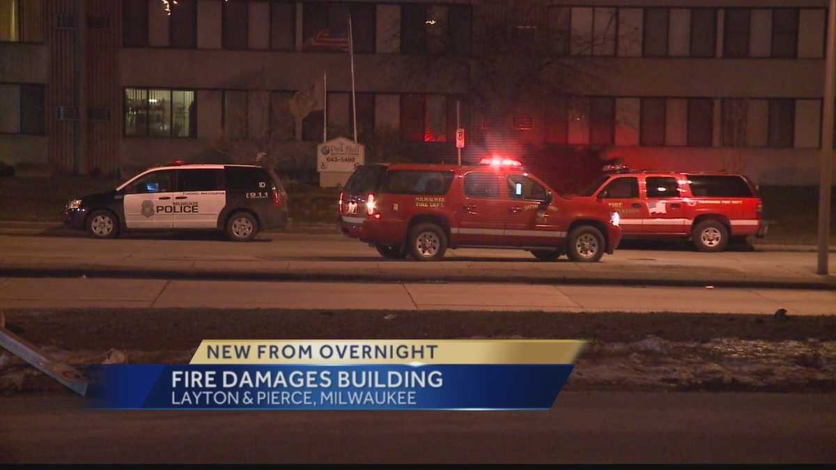 Fire reported in Milwaukee apartment building