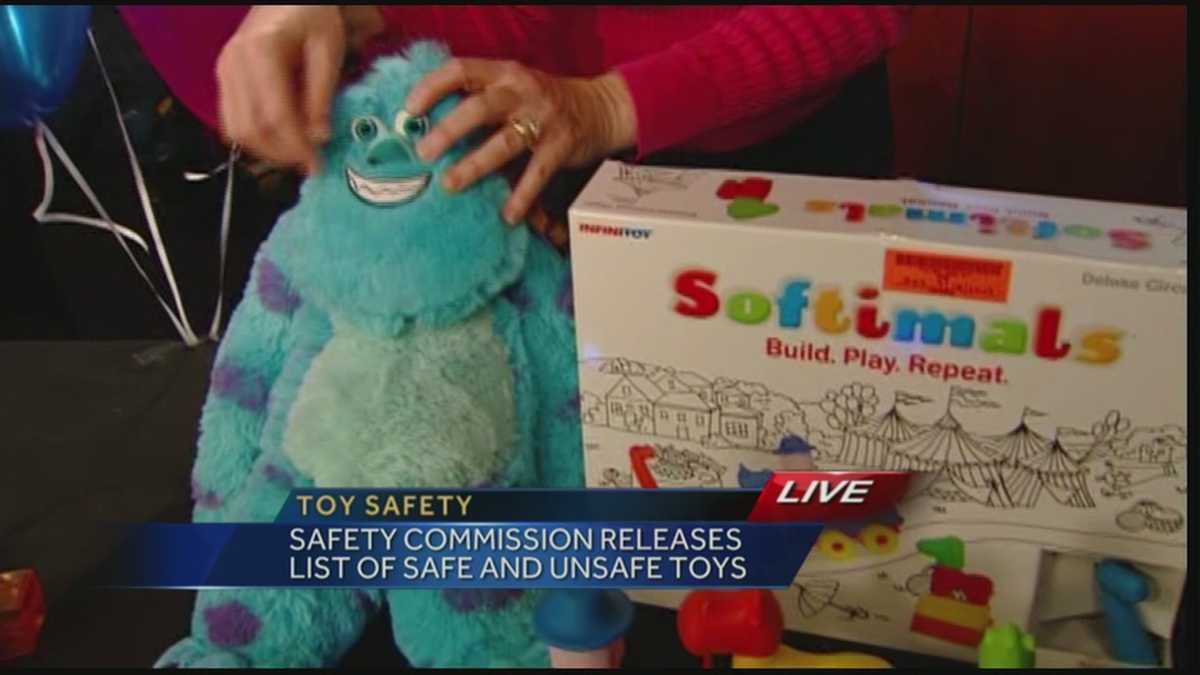 Safety Commission releases list of safe and unsafe toys