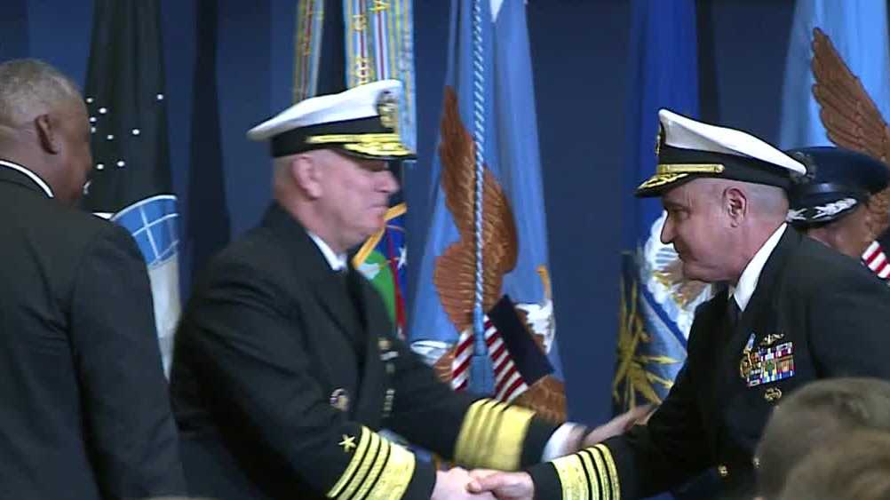 Leaders talk STRATCOM's importance in changing of command ceremony