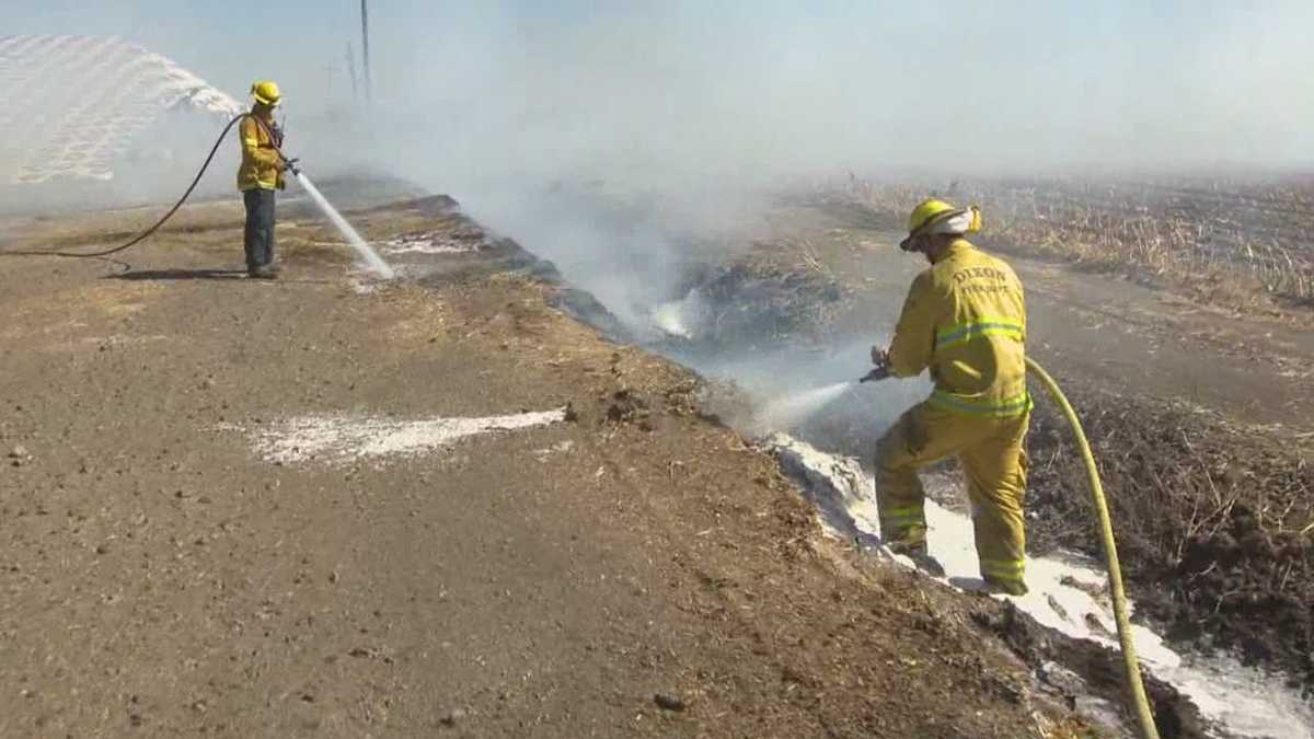 Strong wind keeps utility, fire crews running