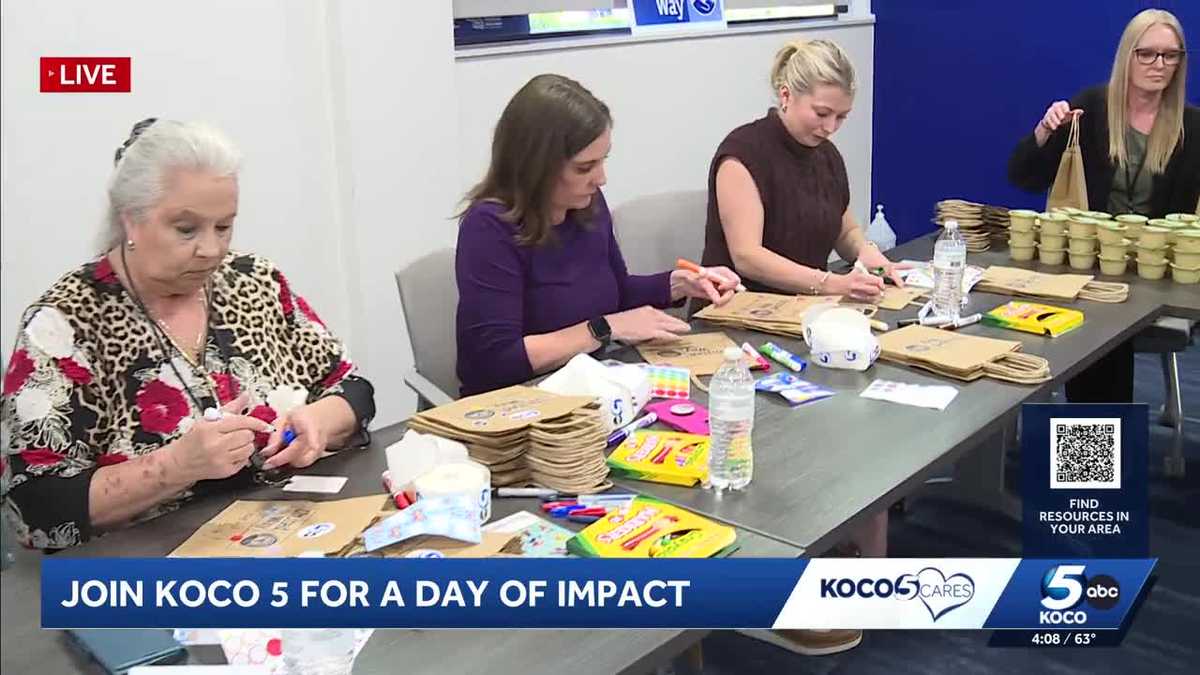 KOCO 5 joins Boys and Girls Club of Oklahoma County for food filling drive