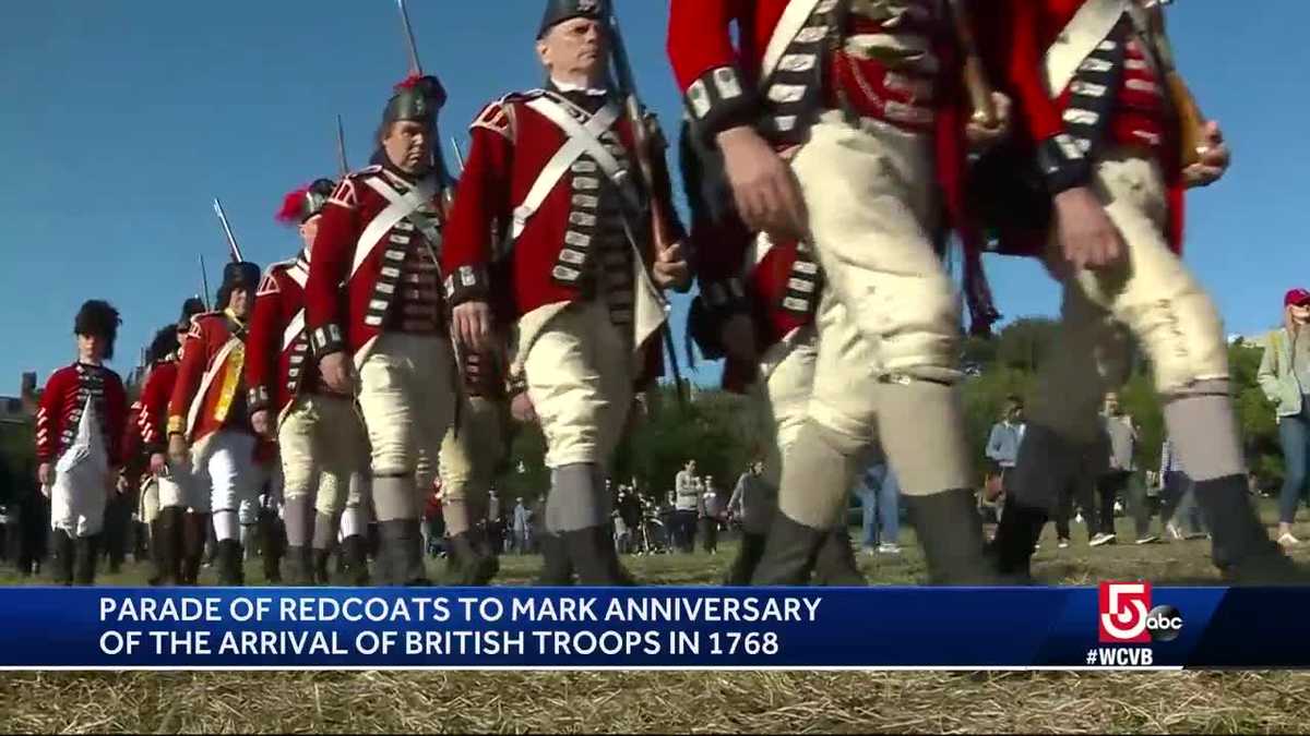Why Redcoats were marching on the Boston Common