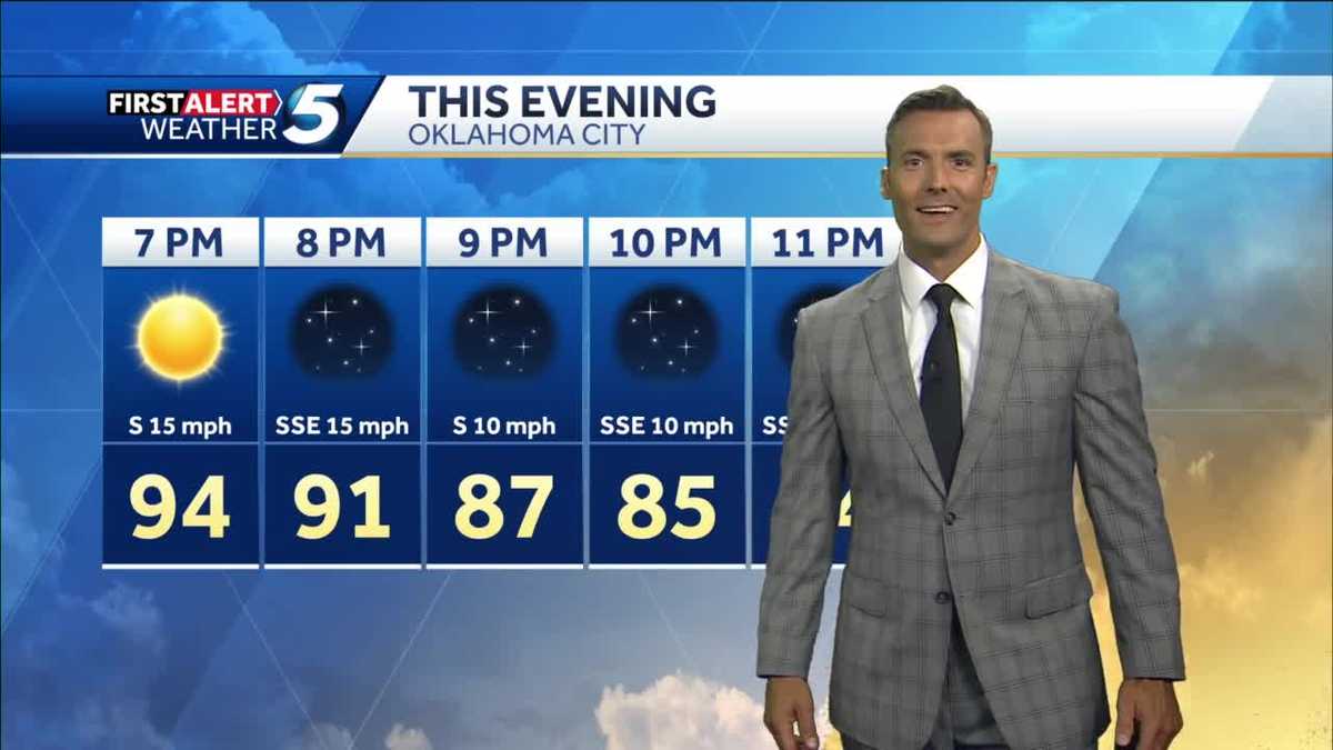 FORECAST: Hot Saturday evening, still very hot Sunday