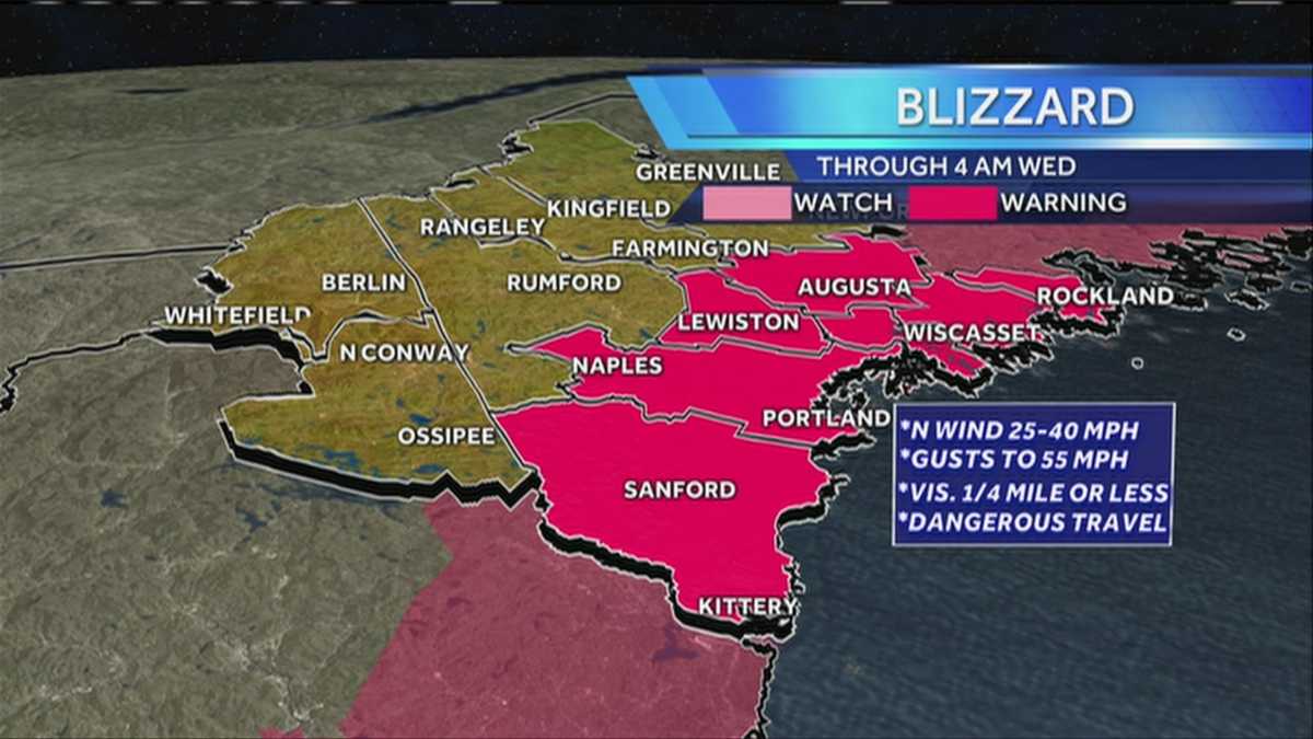 Matt's updated blizzard forecast