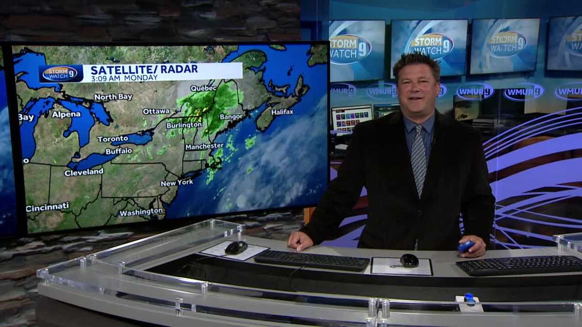 Video: Partly sunny start to the work week in New Hampshire