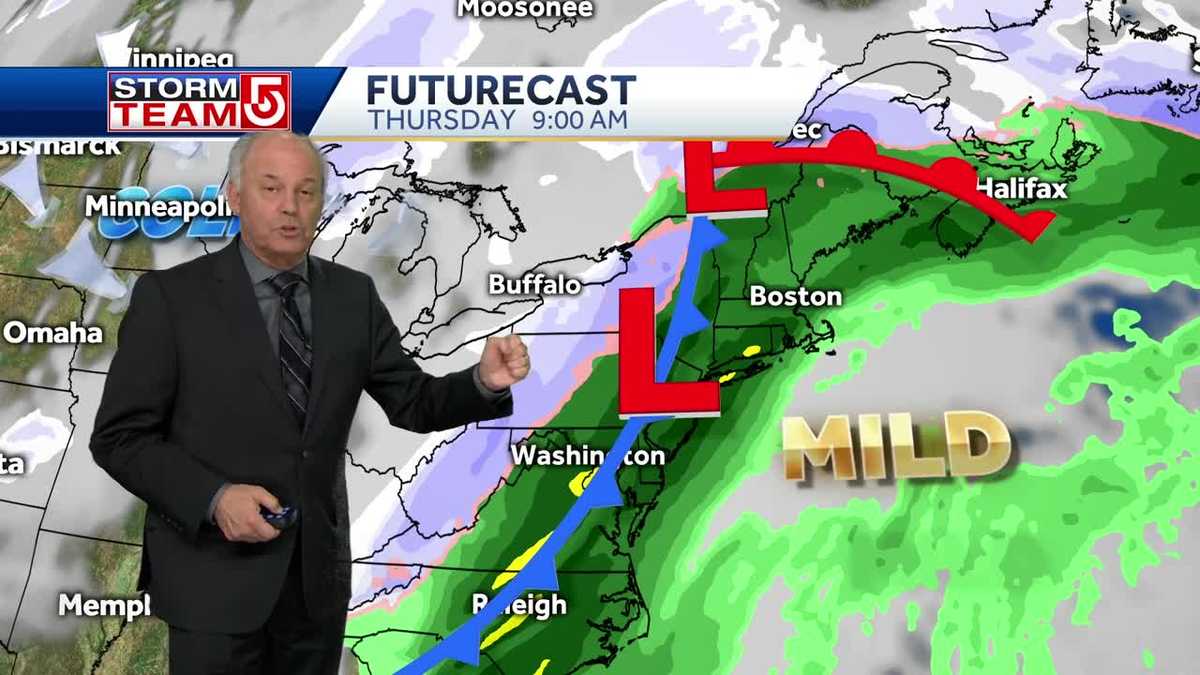 Video: Bitter cold through Tuesday morning, eases midweek