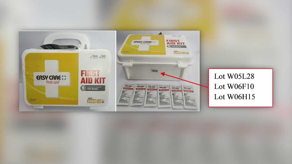 Burn cream, first aid kits recalled due to bacterial contamination