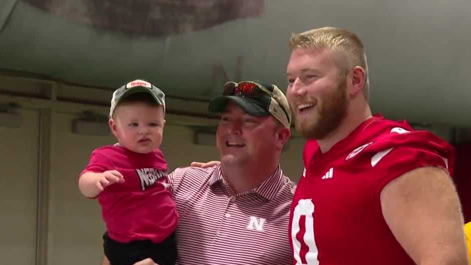 Nebraska fans and players soak in energy, excitement Fan Day