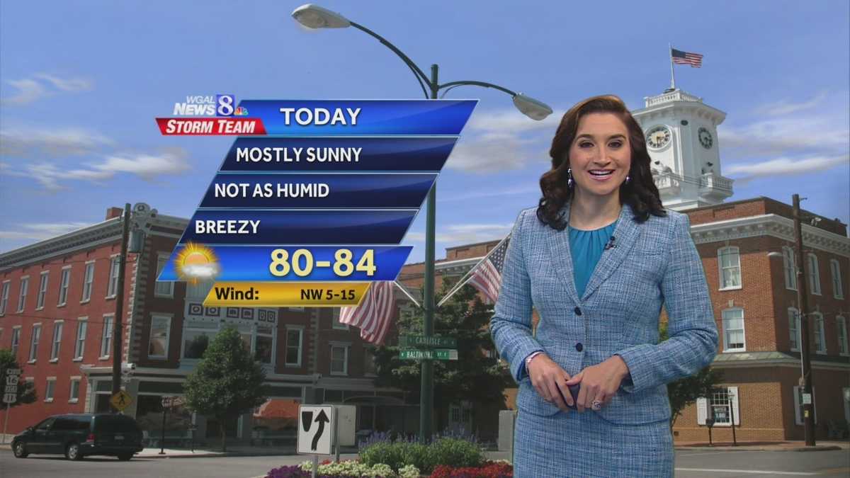 Watch Christine Ferreira's forecast