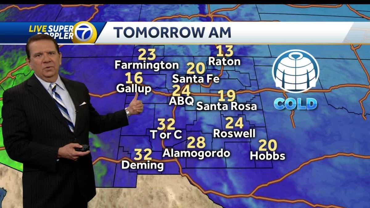 Brrr! Unusually cold night ahead