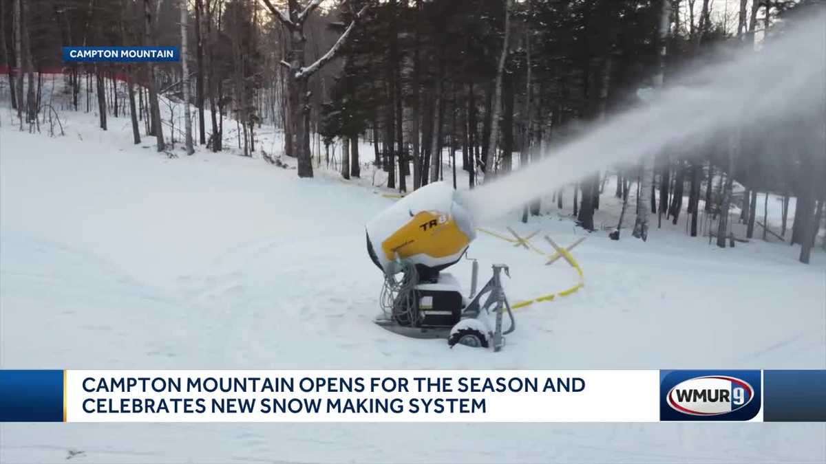 Campton Mountain adds snow making for the first time