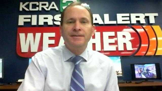 Mark Finan's Wednesday afternoon weather note