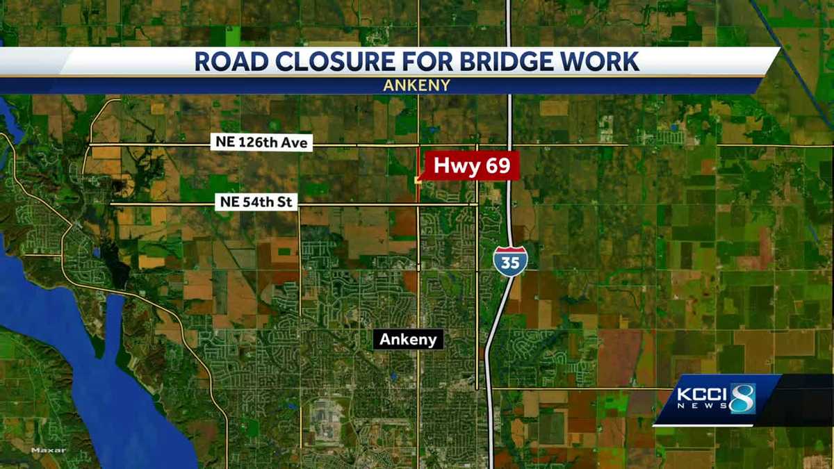 Part of Highway 69 to close for bridge replacement