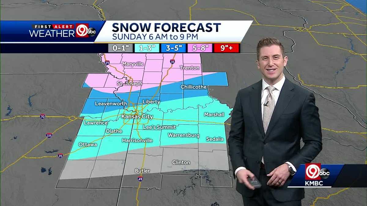 First Alert: Rain Friday; accumulating snow Sunday