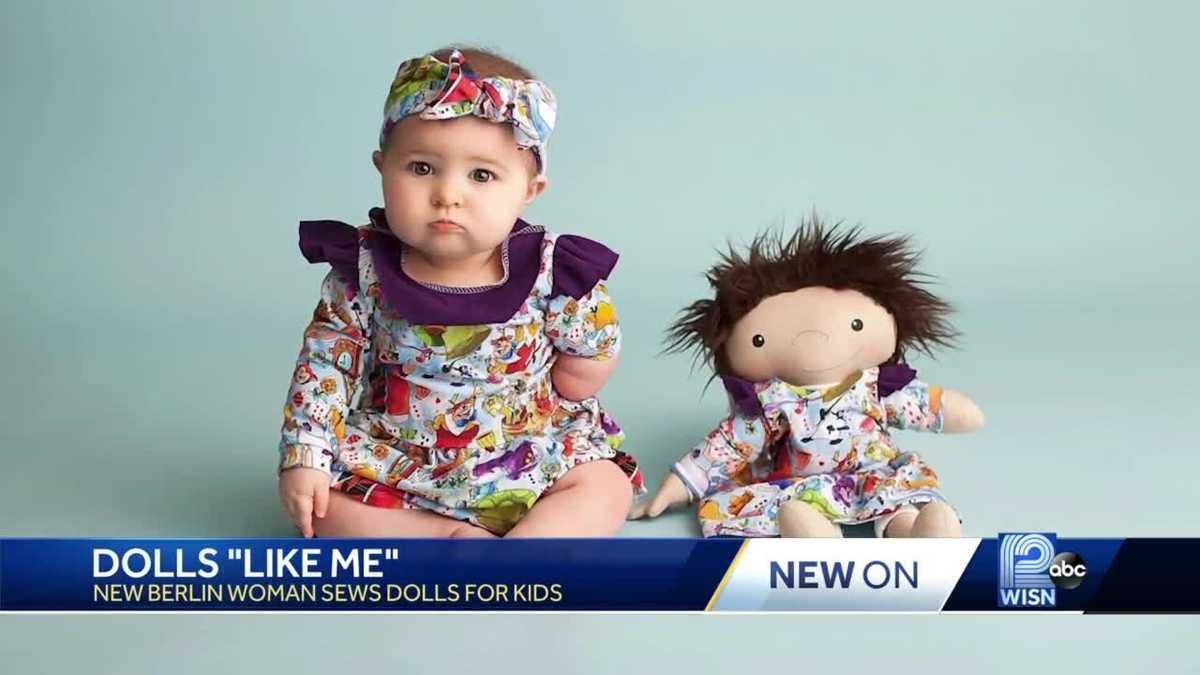 Woman makes custom dolls to match children's disabilities