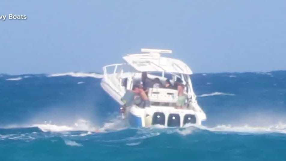 Investigation launched after video shows boaters dumping trash off ...