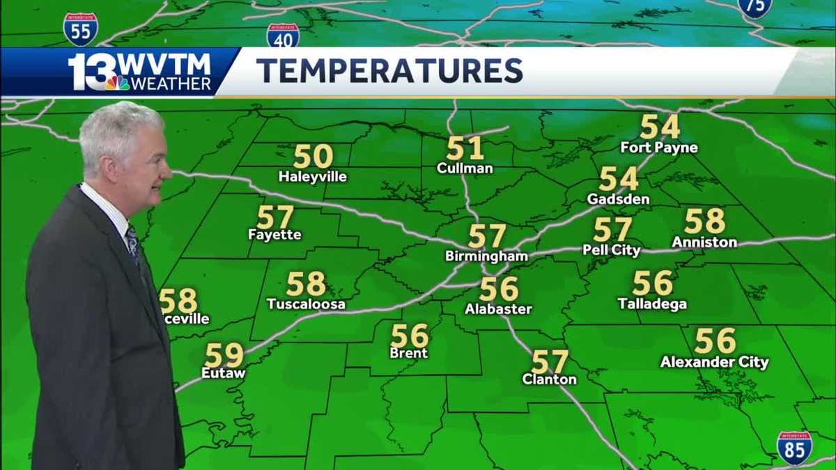 Fairly chilly Monday night, clear skies Tuesday
