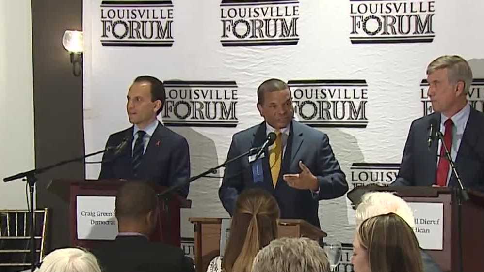 Gloves come off in Louisville mayoral debate as race heats up