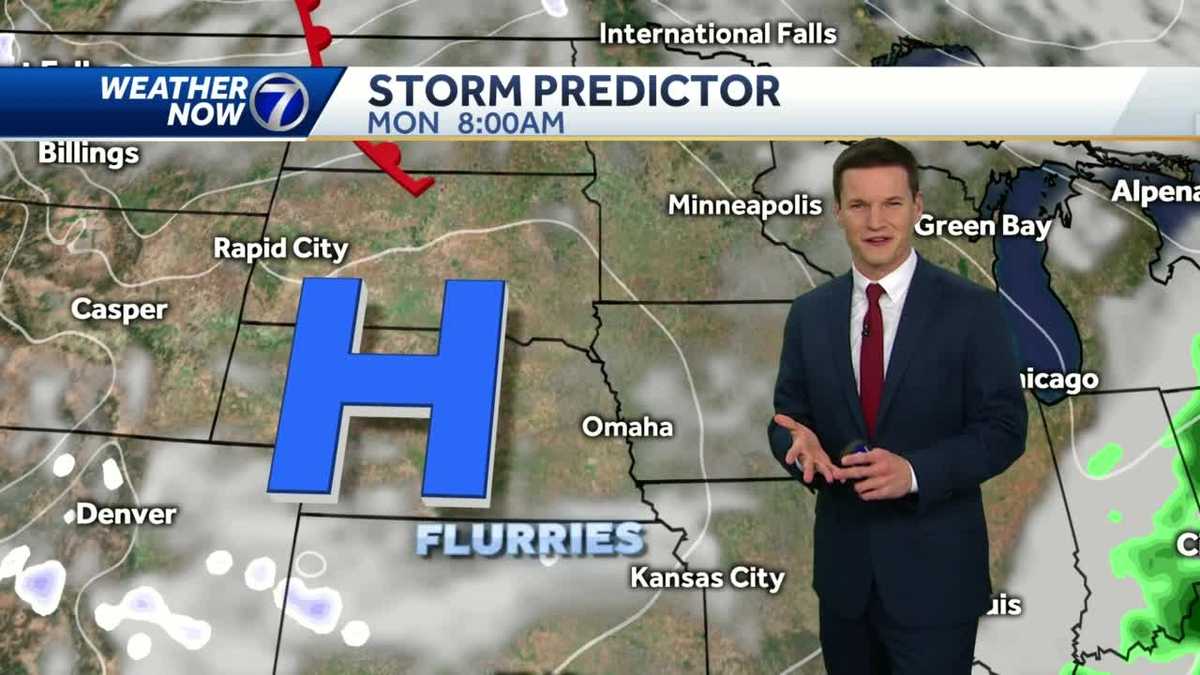 Slight cool down Monday, more mild weather coming