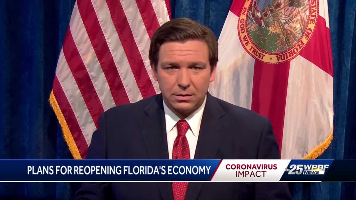 Gov. DeSantis working with newly formed task force to reopen Florida's ...