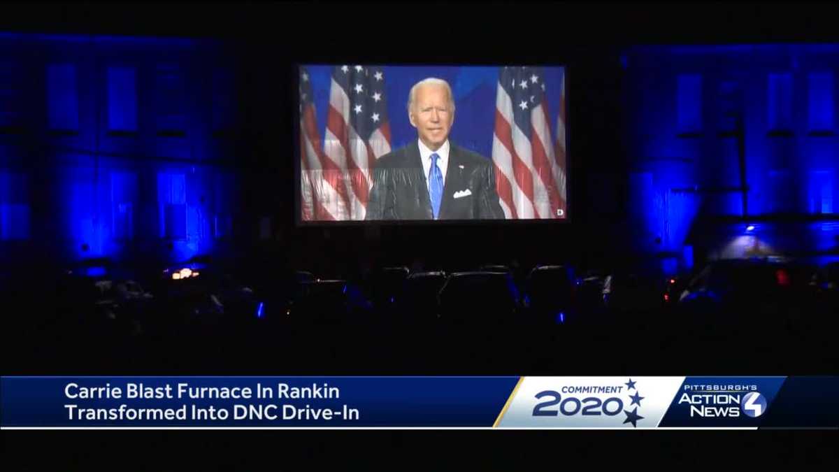 Carrie Blast furnace in Rankin transformed into DNC drive-in
