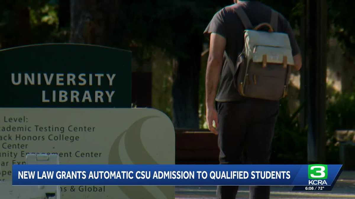 California law will guarantee Cal State admission to qualified grads